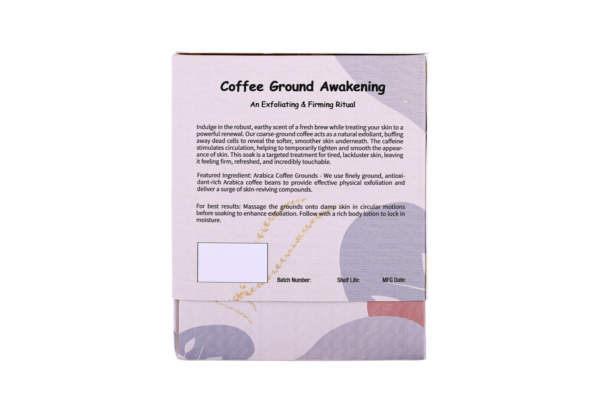 Coffee Ground Awakening – Exfoliating & Firming Body Scrub | Lily Bath
